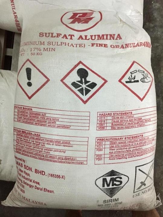 50 KG Aluminium Sulphate / Tawas / Alum for swimming pool Powder form ...