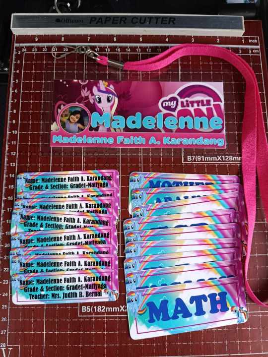 Subject / Name Stickers for Notebooks | Lazada PH