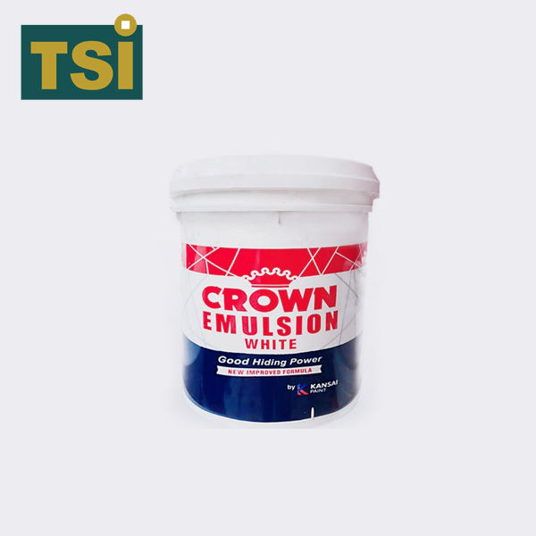 KANSAI Crown Emulsion White 18L WHITE (9102N) | Lazada