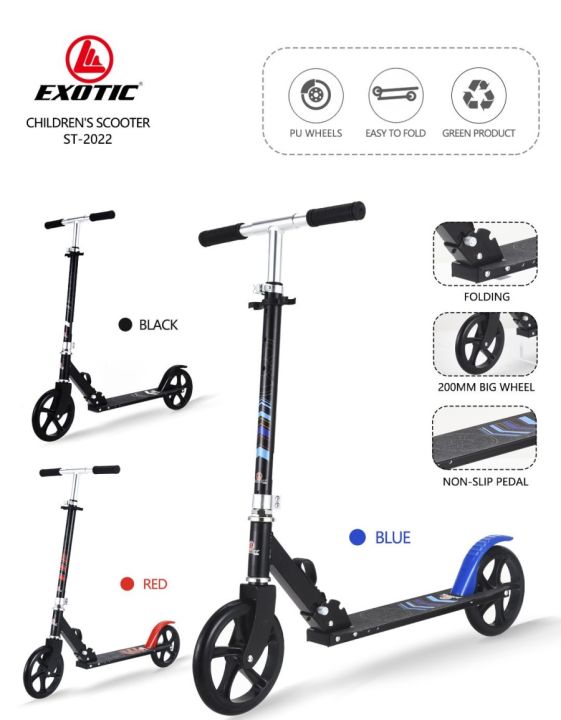 Skuter Otoped Anak Exotic ST 2022 Skuter Anak Scooter Anak Skuter ...