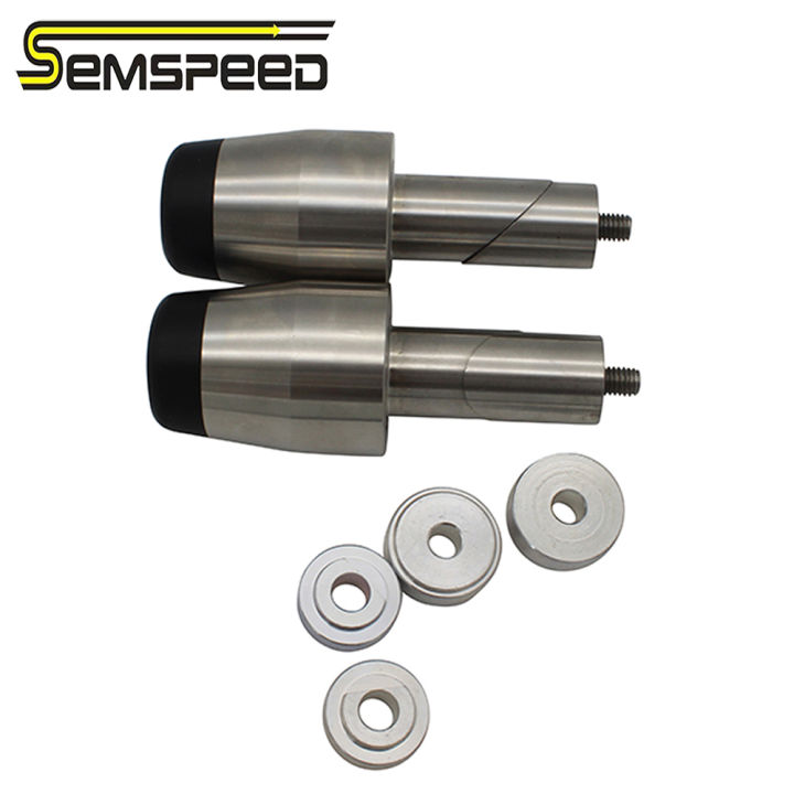 SEMSPEED 1 Pair Motorcycle 22mm Handlebar Handle Bar Ends Grips For ...