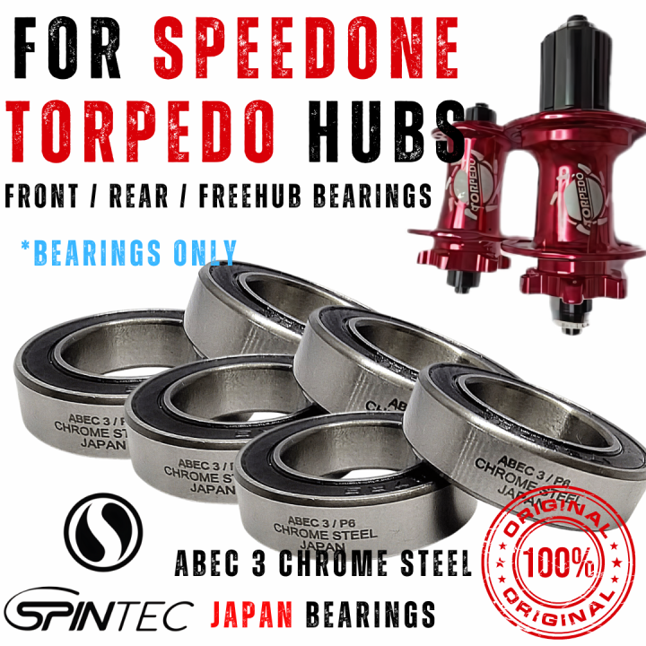 SPEEDONE TORPEDO HUB Chrome Steel Japan Bearings from SPINTEC (Bearings ...