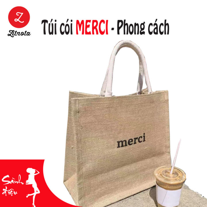 Túi cói merci hot hit cho nàng 👑 [TÔN LÊN VẺ ĐẸP SANG TRỌNG] - túi cói ...
