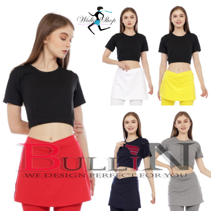 Rok Jumbo Lampisan Wanita / Rok Senam Mini Pendek Jumbo Olahraga ...