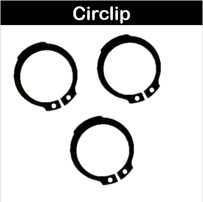 B&N M6-M25 50/100pcs Circlip External Internal Retaining C-Type Clip ...