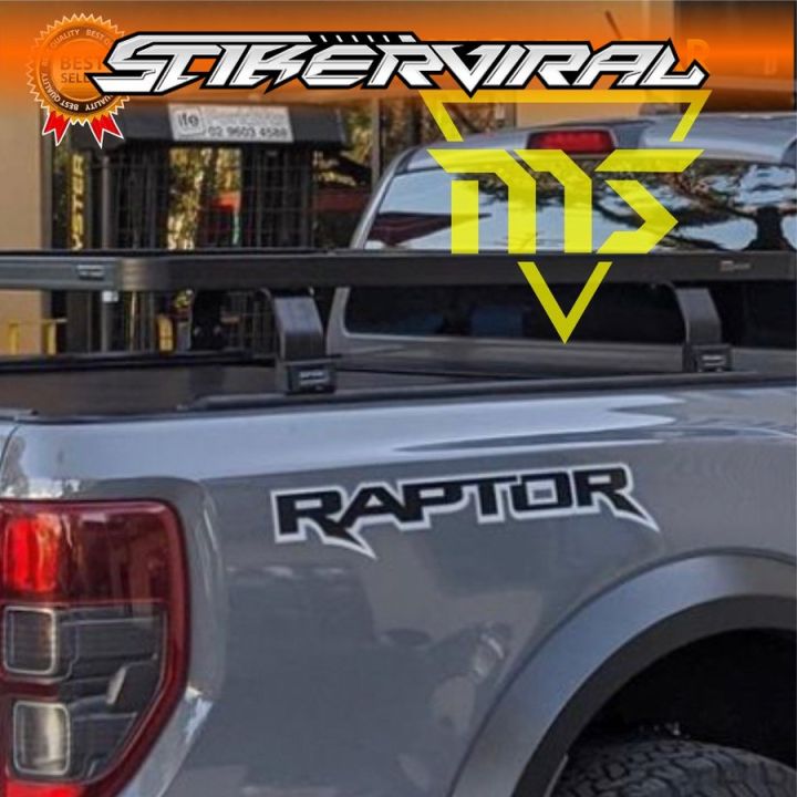 sticke stiker raptor ranger bak samping ford ranger 2 warna | Lazada ...