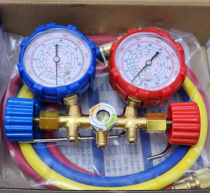 Brass Manifold Gauge set | Lazada PH