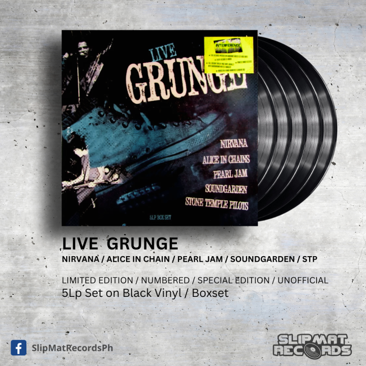 Nirvana / Alice In Chains / Pearl Jam / Soundgarden / Stone Temple Pilots – Live Grunge | Vinyl ...