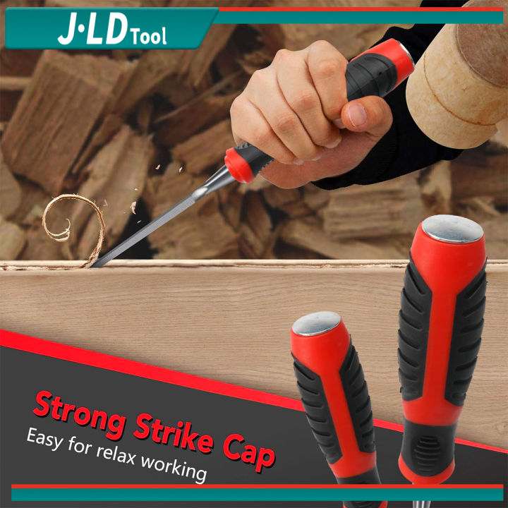 JLD 6mm - 38mm Woodwork Chisel Professional High Quality Handle Tool ...