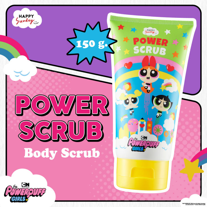 POWER Scrub | สครับลาย THE POWERPUFF GIRLS [EXP 02/2025] | Lazada.co.th
