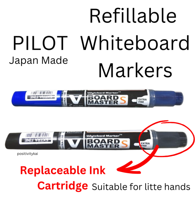 PILOT Refillable Whiteboard Marker V Board Master SLIM White Board ...