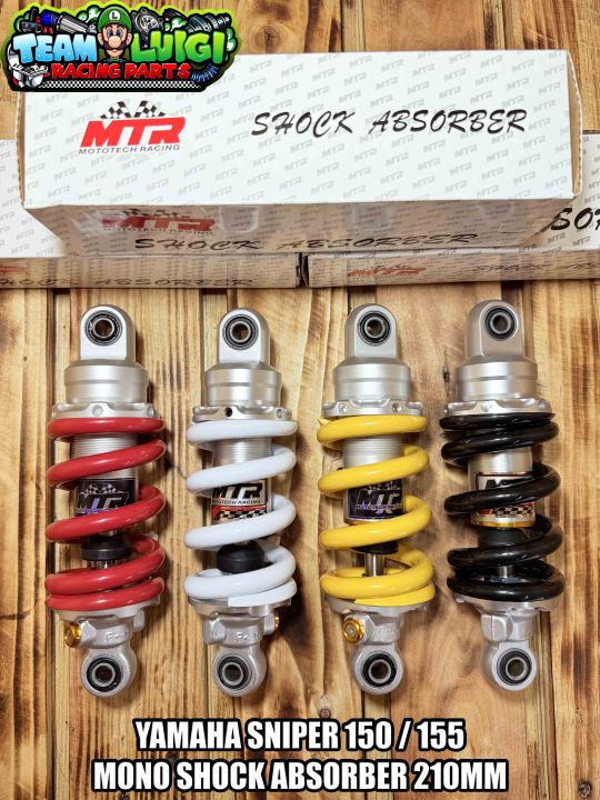 MTR YAMAHA SNIPER 150 / SNIPER 155 MONO SHOCK ABSORBER 210MM 100% ...