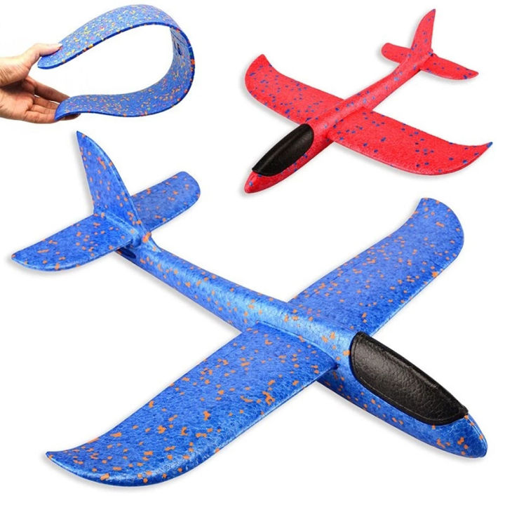 Aeroplane Model 37/48CM Flying Toys Launch Fly Aeromodelo Outdoor ...