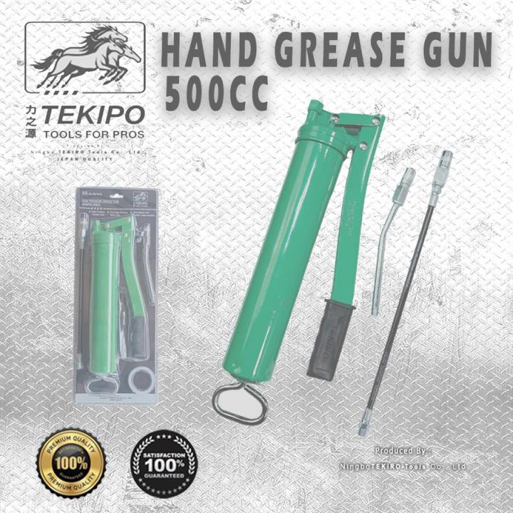 TEKIRO Grease Gun/Pompa Gemuk 500CC 4500/6000 psi TEKIPO Untuk Oli Alat ...