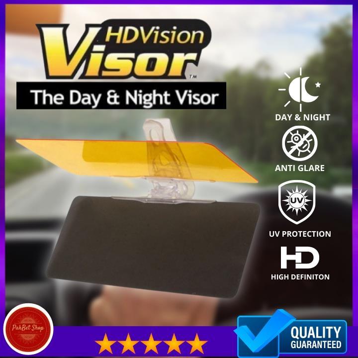 COM HD Vision Car Visor Anti Glare 2in1 Automobile Anti-UV Block Visor ...