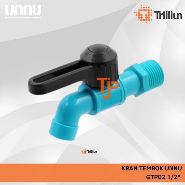 KRAN TEMBOK PVC UNNU GTP02 1/2" | Lazada Indonesia