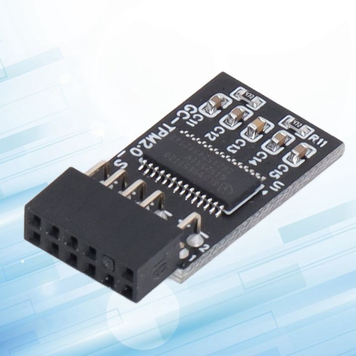 TPM 2.0 Module 12 Pin Security Module SPI Interface Security Module ...