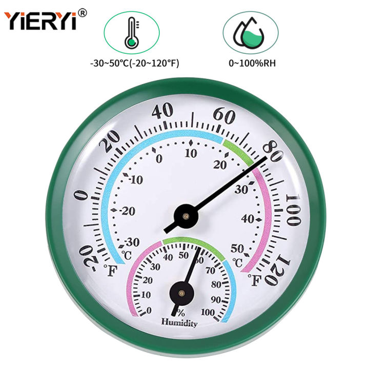 yieryi Digital Moisture Meter Thermometer Hygrometer Meter Temperature ...