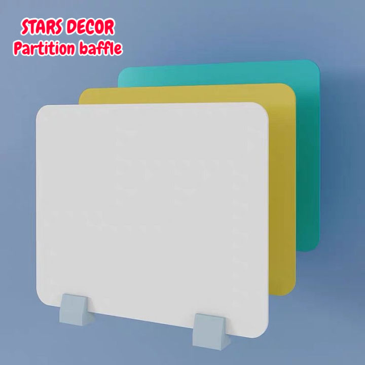 Stars Decor Thicker Student Desk Exam Divider Baffle Special Desk ...