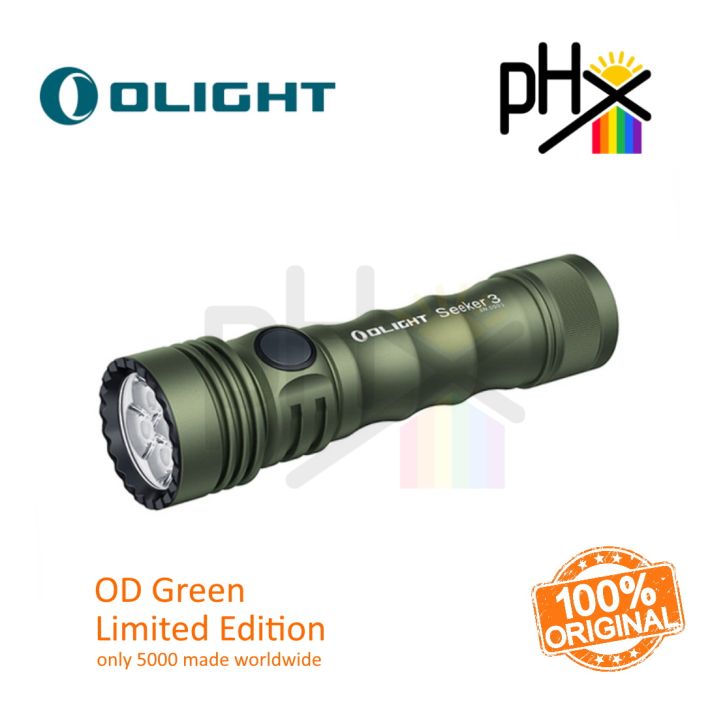 Olight Seeker 3 Torch - Flashlight - EDC - 3500 Lumens - 21700 Battery ...