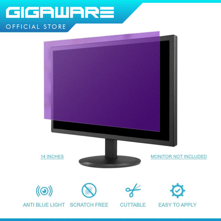 Gigaware Anti Blue Light Monitor Screen Protector for Desktop/Laptop ...