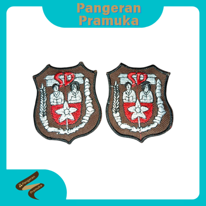Bet Sd Bordir Seragam Sekolah Premium 2pcs | Lazada Indonesia