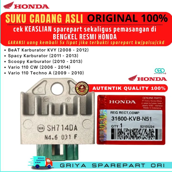 Kiprok Beat karbu Original AHM Kiprok Scoopy carbu Ori Kiprok Spacy ...
