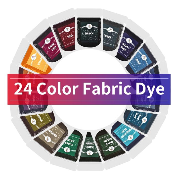 24 color fabric dye tie powder | Lazada PH