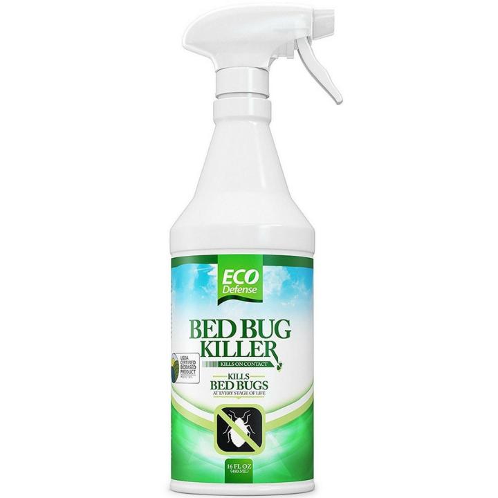 Eco Defense Bed Bug Killer, Natural Organic Formula Fastest, 16 oz ...