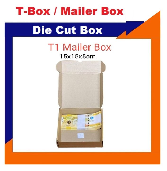 Corrugated Box T1 (15x15x5cm) Set of 10 pcs | Lazada PH
