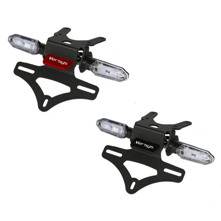 Tail Tidy Plate Holder LED Turn Signal Light Accessories Set For ...