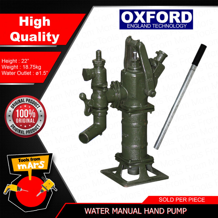 Yamato / Yamata / Oxford Manual Water Hand Pump Jetmatic Hand Operated ...