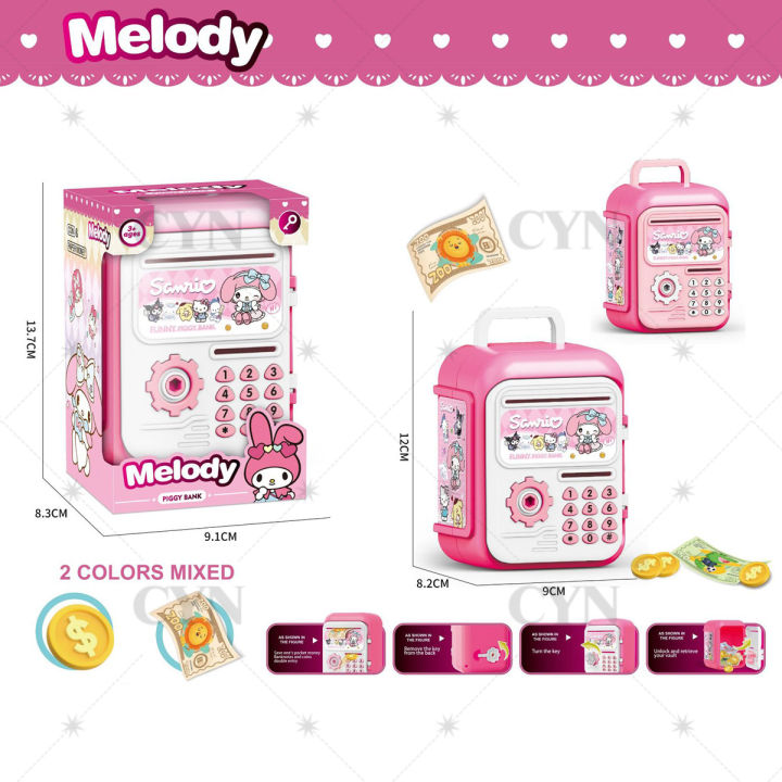 Cyn Coin bank Savings Machine Bank Cartoon Character Money ATM Children ...