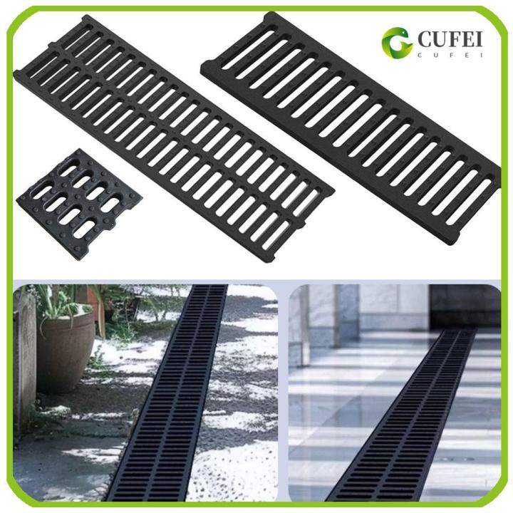 CUFEI High Strength Trench Cover Black Rectangular Sewer Trench Plate ...