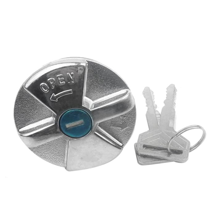 (ZFVI) 1 Piece Fuel Tank Cap Cylinder Locking Fuel Cap for All / 4 ...