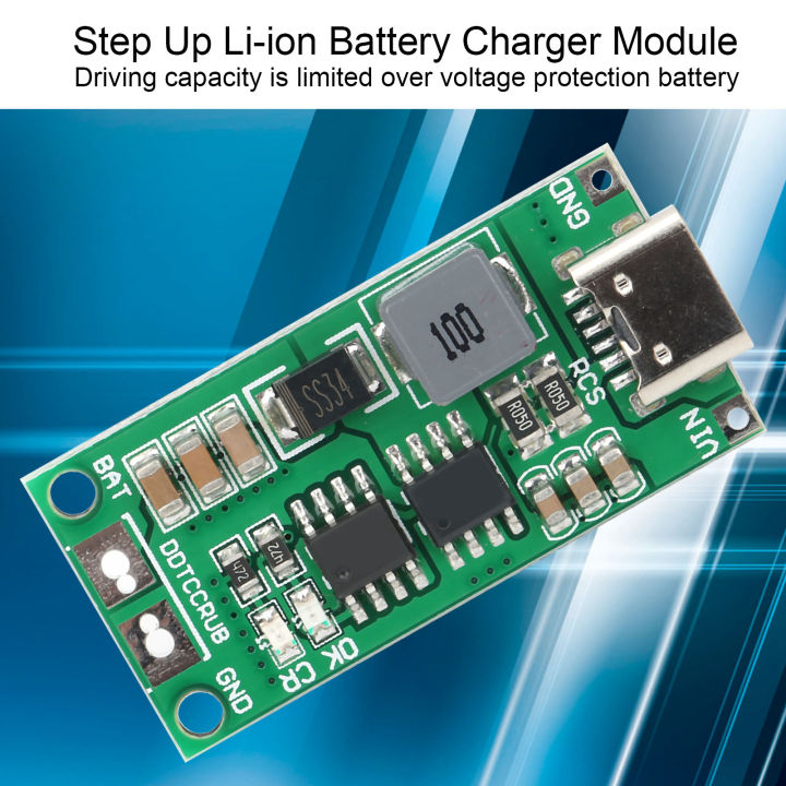 Step Up Boost Li‑ion Battery Charger Module Battery Charger Board ...