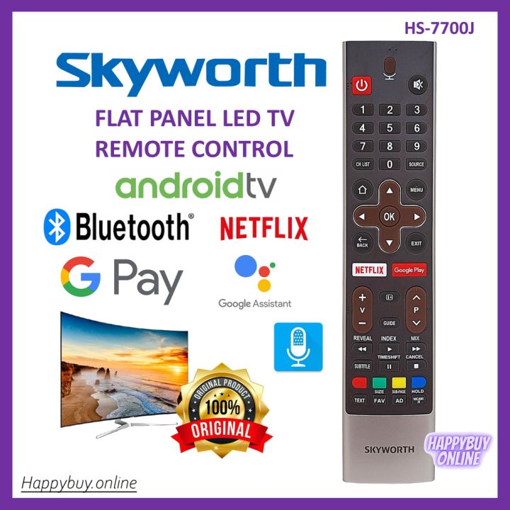 Skyworth Android Smart TV Remote Contorl HS-7700J Skyworth Android ...