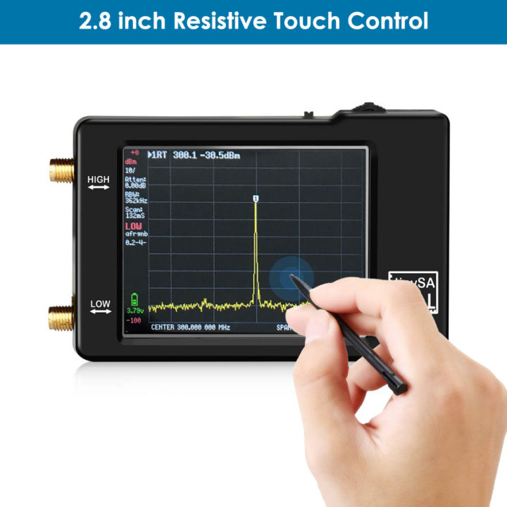 Portable Tinysa Spectrum Analyzer Handheld Tiny Frequency Analyzer
