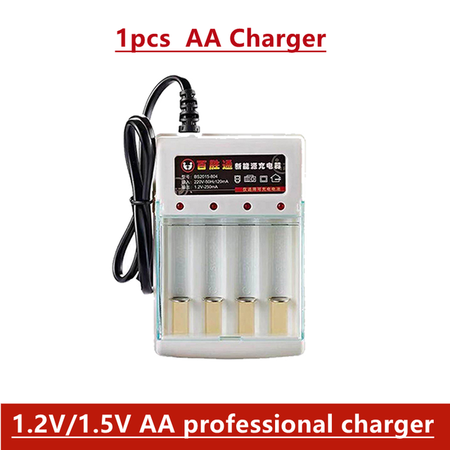 Smart AA AAA Battery home fast Charger Intelligent rechargeable AC 220V ...