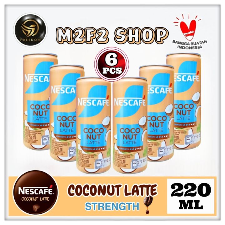Nescafe Ala Cafe Coconut Latte Can | Kopi Susu Rasa Kelapa Kaleng - 220 ...