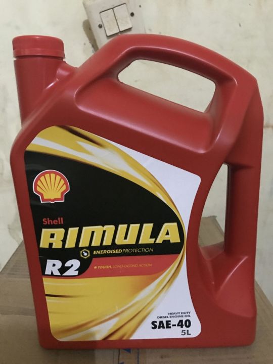 Shell Rimula R2 SAE 40 Galonan ASLI DAN MURAH!! | Lazada Indonesia