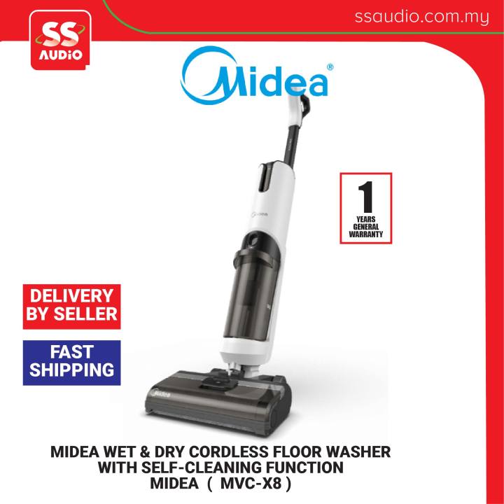 MIDEA 3 IN 1 FLOOR WASHER MVC-X8 VACUUM | Lazada