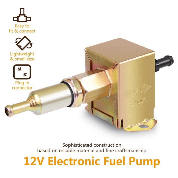Universal Electric Fuel Pump Facet Style Petrol Diesel Ethanol ...