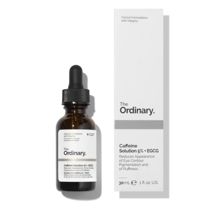 The Ordinary Caffeine Solution 5% + EGCG 30ml (Depuffing Eye Serum ...