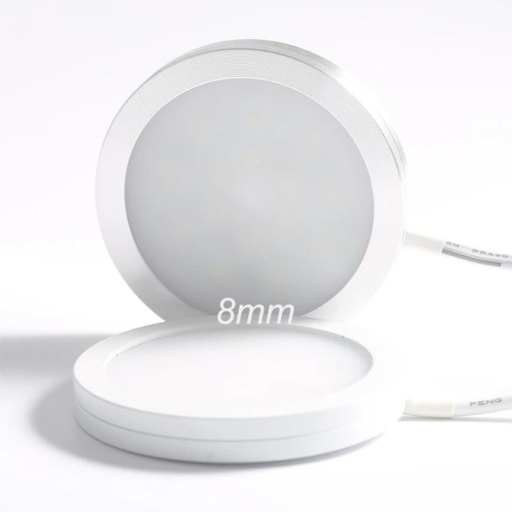 Ceiling Light Indoor LED Lighting 12V 24V Slim 8mm Surface Mounted Panel Lamp 3W 5W Display ...