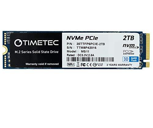 [PRE-ORDER] Timetec 2TB SSD NVMe PCIe Gen3x4 8Gb/s M.2 2280 3D NAND TLC ...