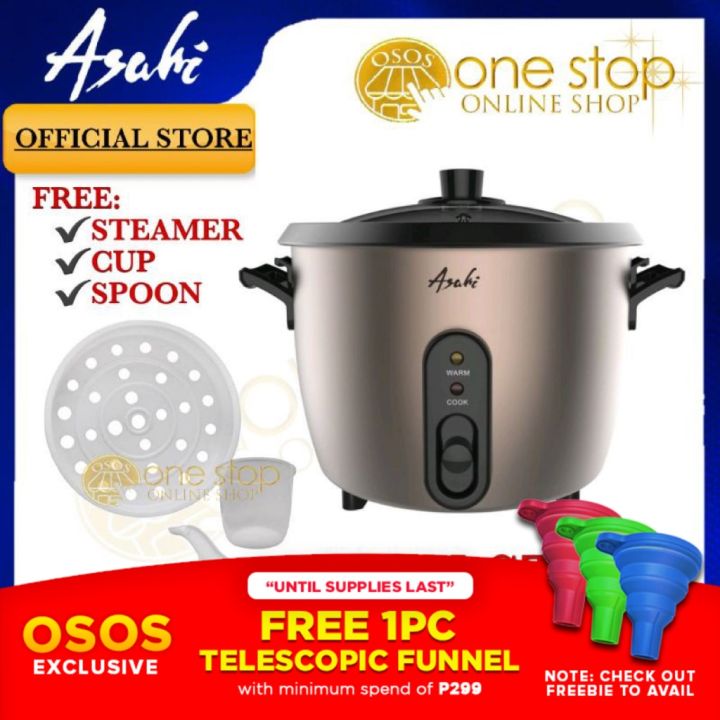 Asahi RC 83 RC-83 8 Cups 10 CUPS Rice Cooker non-stick non stick rice ...