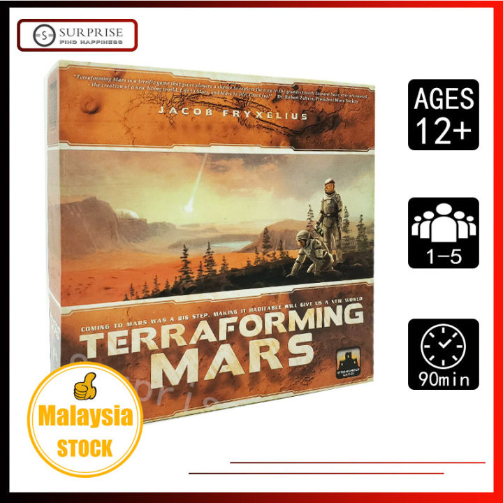 【Ready Stock】Board Game Terraforming Mars - Build Your Economy and ...