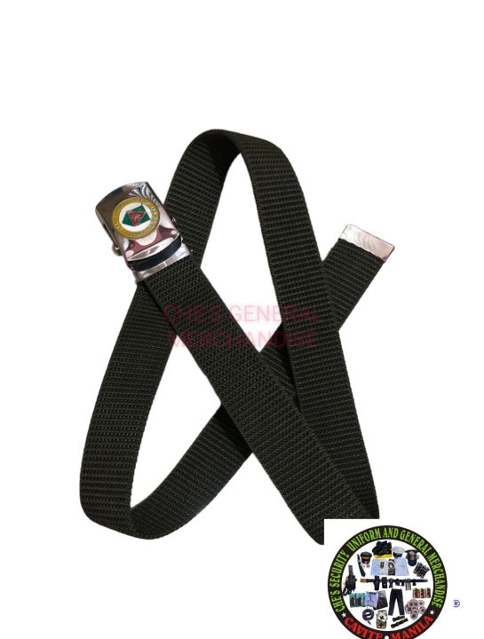 Garrison Belt with Hukbo ng katihan buckle for ROTC/CAT students ...