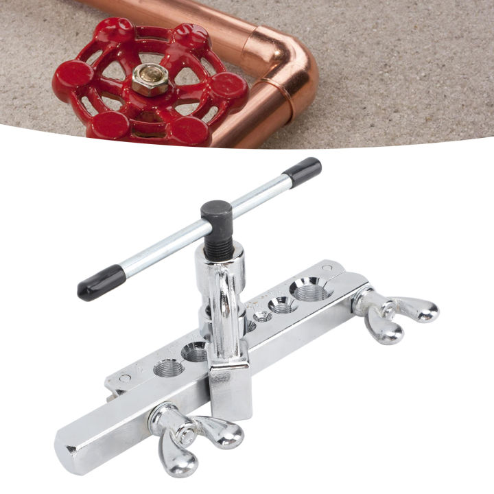 เครื่องมือบานท่อทองแดง 7 Dies Hole Tube Expander Tubing Flare Tool Kit ...